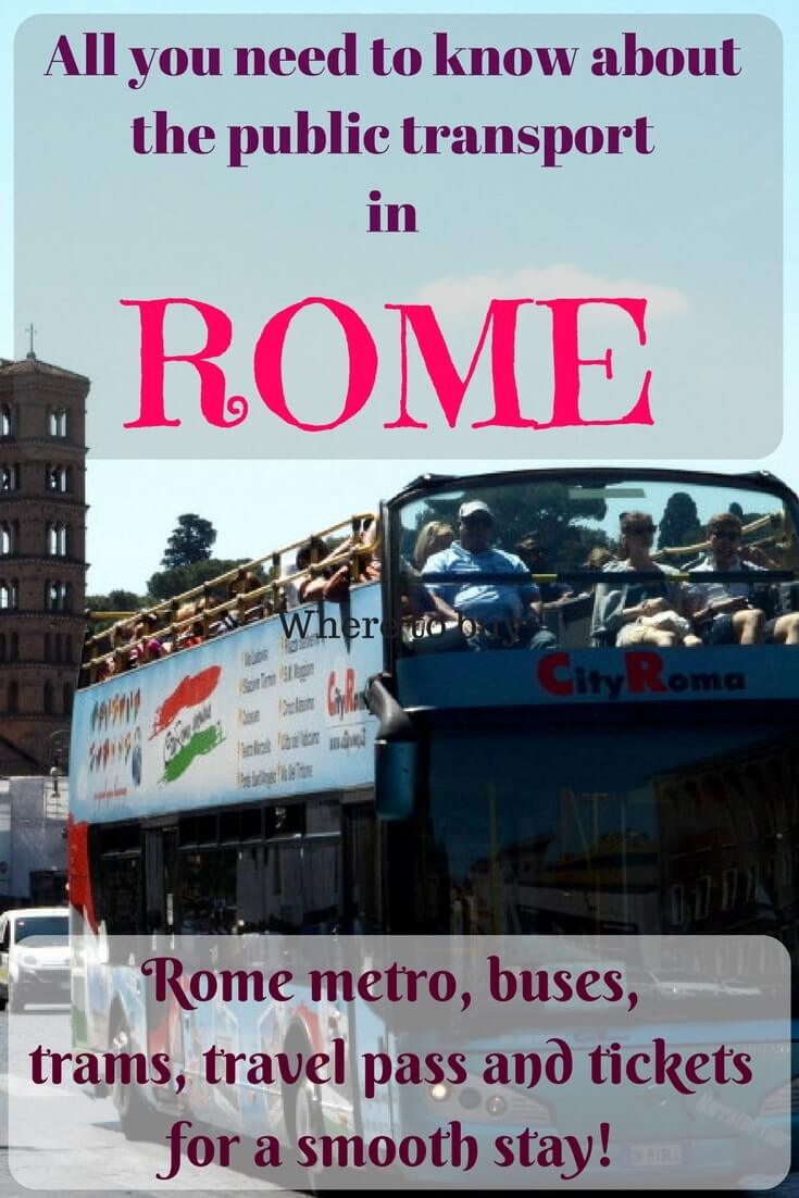 Rome Public Transport - An Easy and Complete Guide