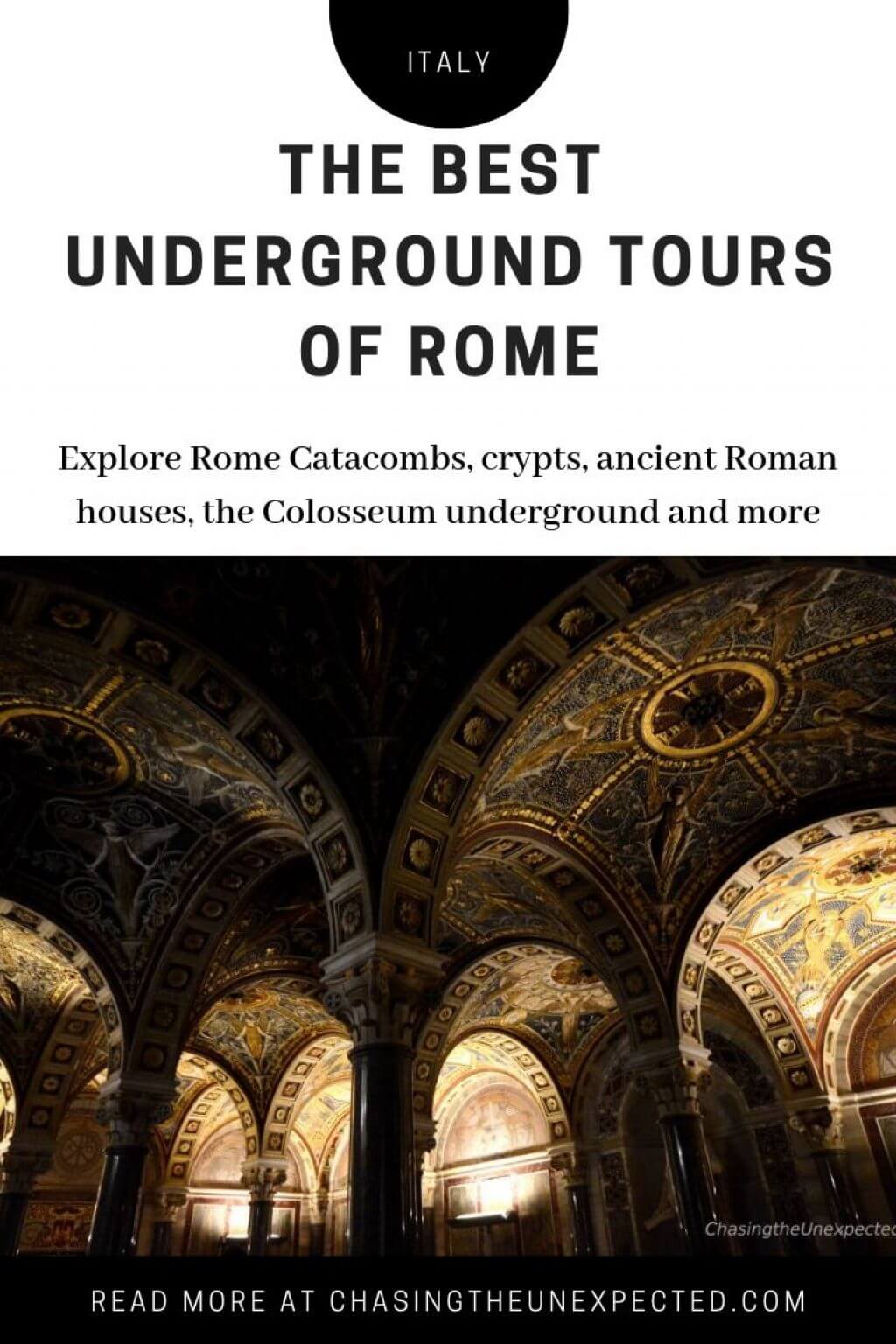 Best underground tours of Rome - Discover the layers of the Eternal City