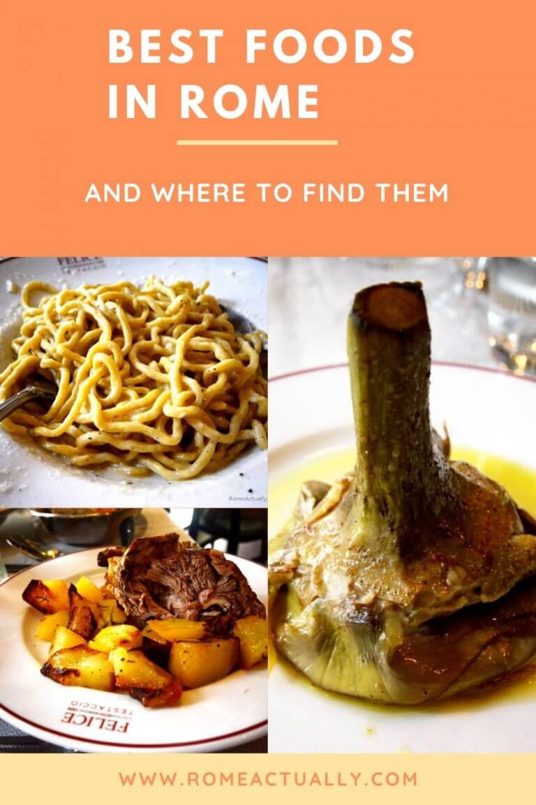 25 Best Foods in Rome to Try at Least Once During Your Trip