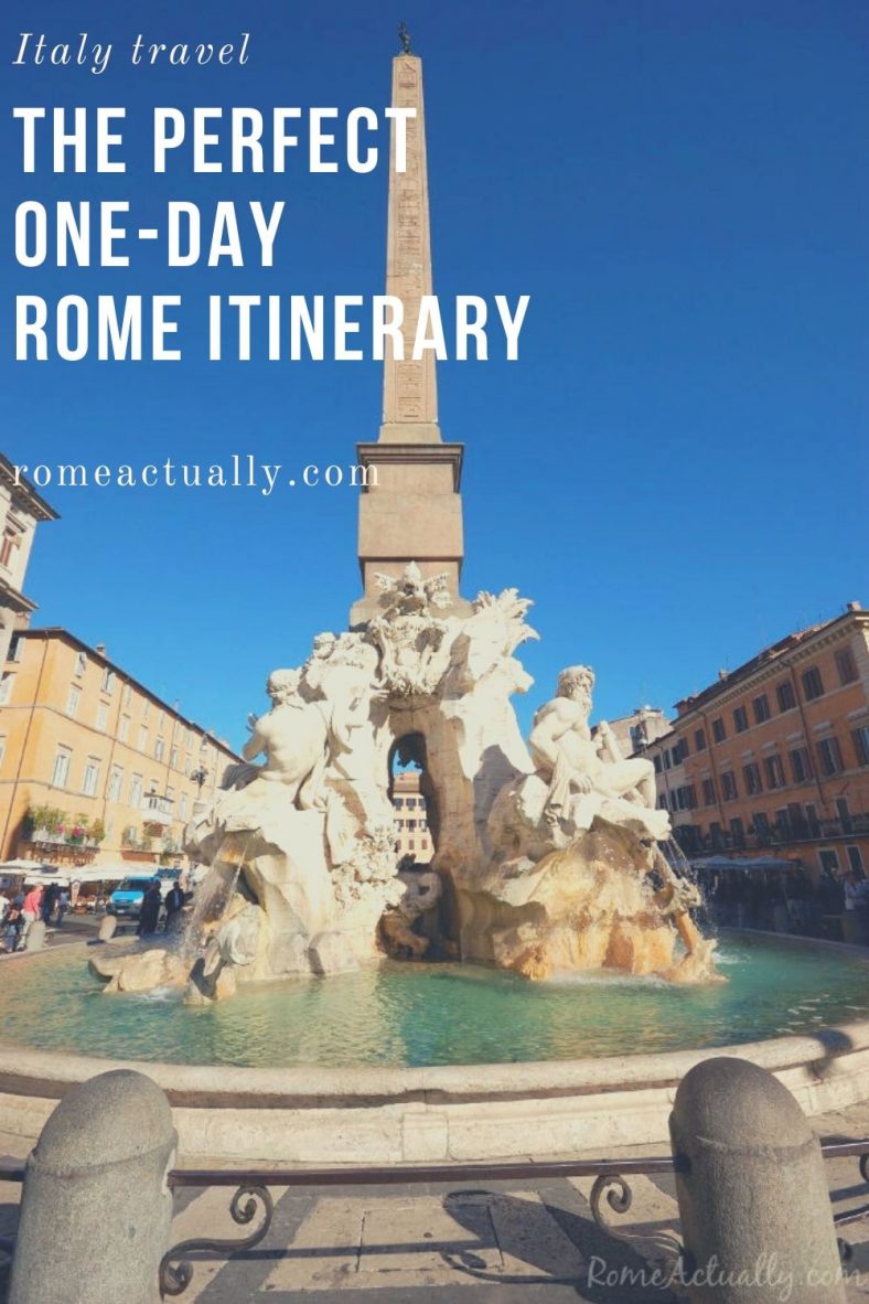 One Day In Rome - All You Need to Visit Rome in a Day + Map