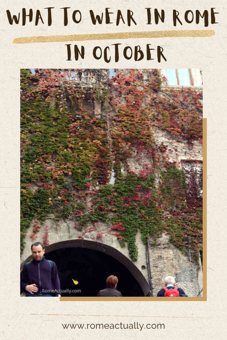 What to Wear in Rome in October - Essential Items to Pack