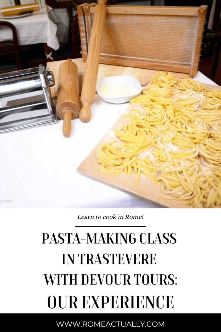 Rome Pasta-Making Class with Devour Tours - Our Experience