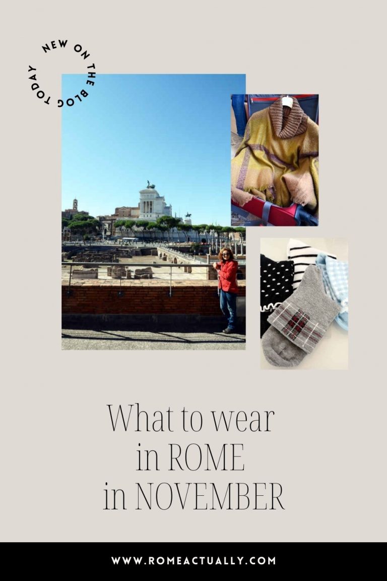 What to Wear in Rome in November - 11 Essentials to Pack
