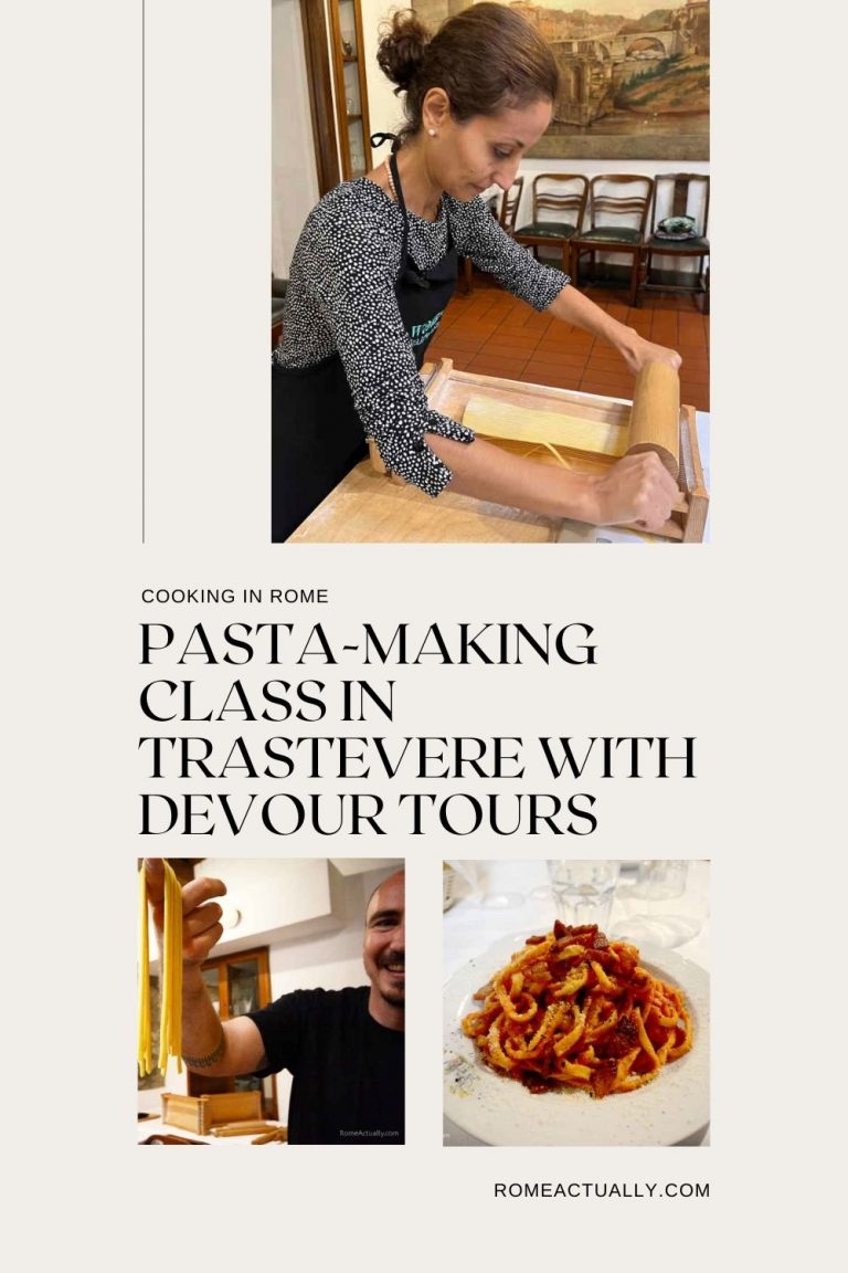 Rome Pasta-Making Class with Devour Tours - Our Experience