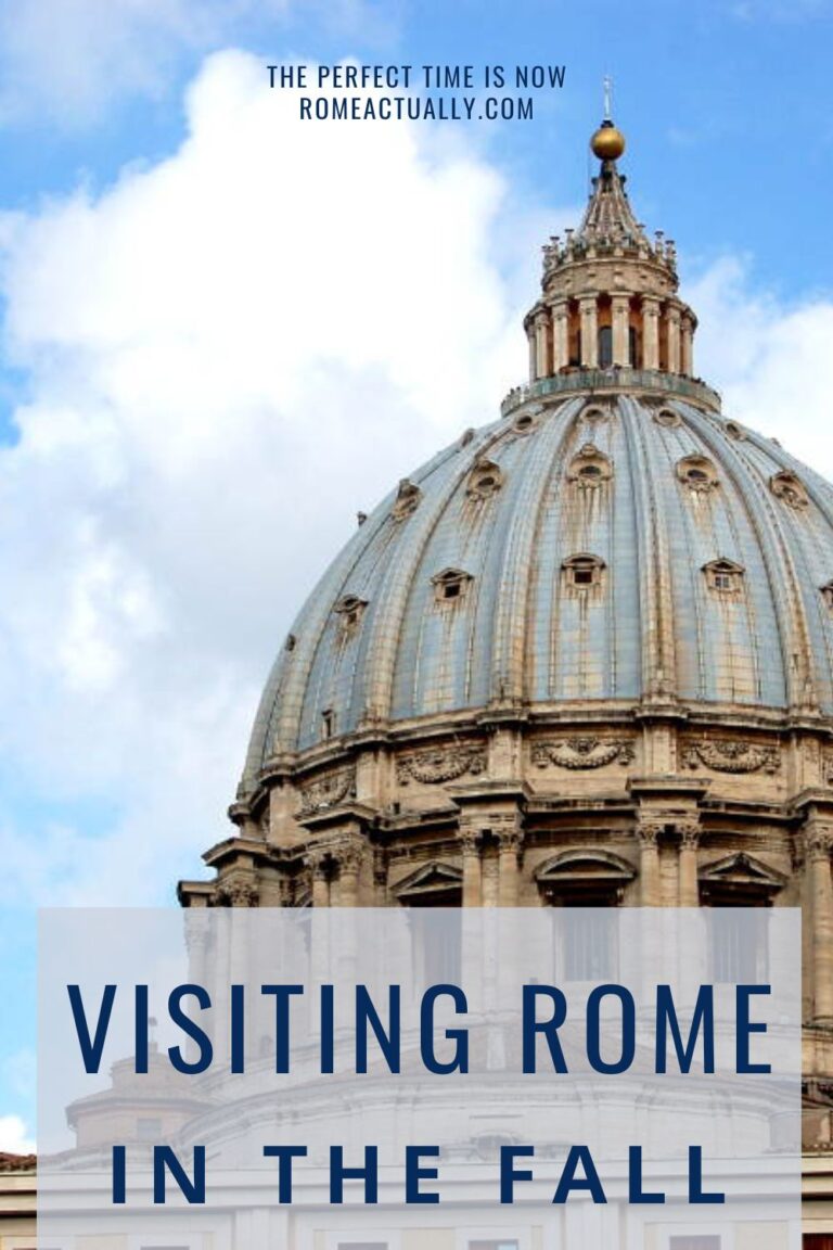 Rome in Autumn - Full Guide to One of Rome's Best Seasons