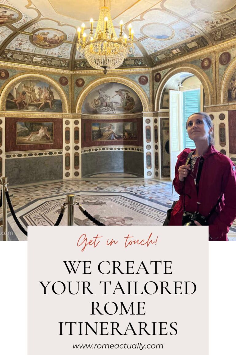 Prime Tailored Rome Itineraries: Discover Rome's True Soul