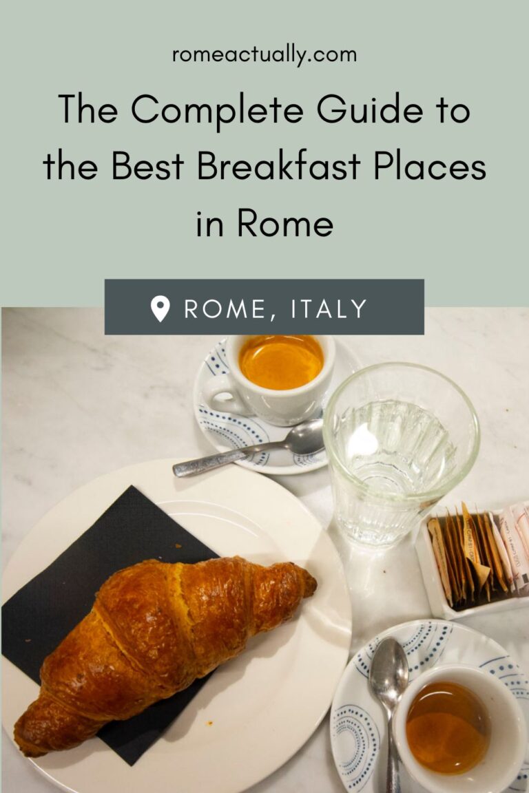 15 Places Serving the Best Breakfast in Rome (With Map!)