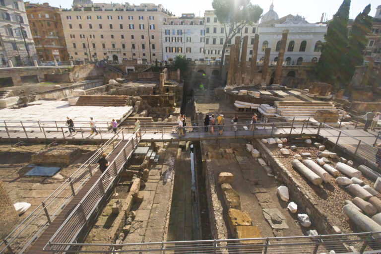 Discover Rome's Sacred Area Where Julius Caesar Was Killed