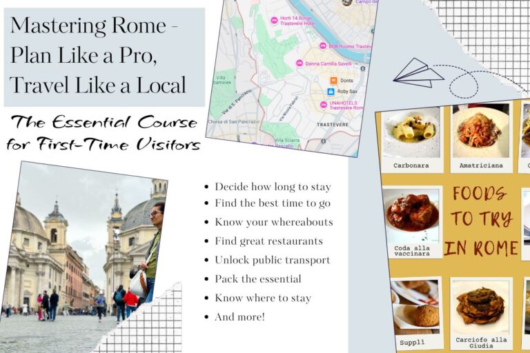 Mastering Rome - Plan Like a Pro, Travel Like a Local